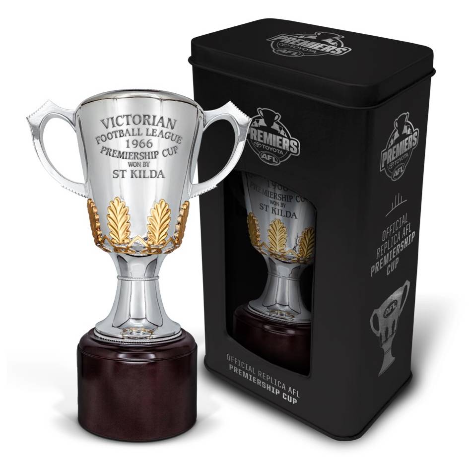 St Kilda 1966 Replica Mini Premiership Cup – memorabiliawarehouse