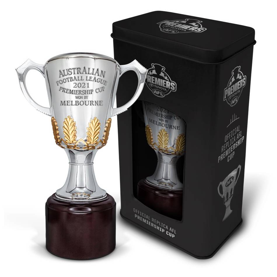 Melbourne 2021 Replica Mini Premiership Cup – memorabiliawarehouse